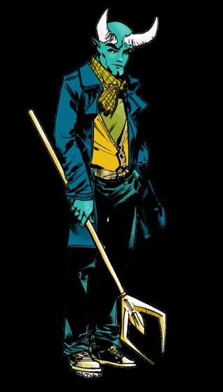 Mayfair DC Heroes Character Database: Blue Devil