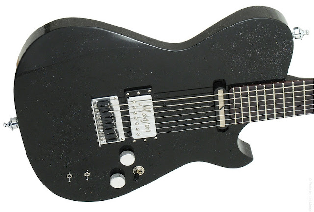MUSE : Manson Black 7 String - Guitar Made for Matthew Bellamy