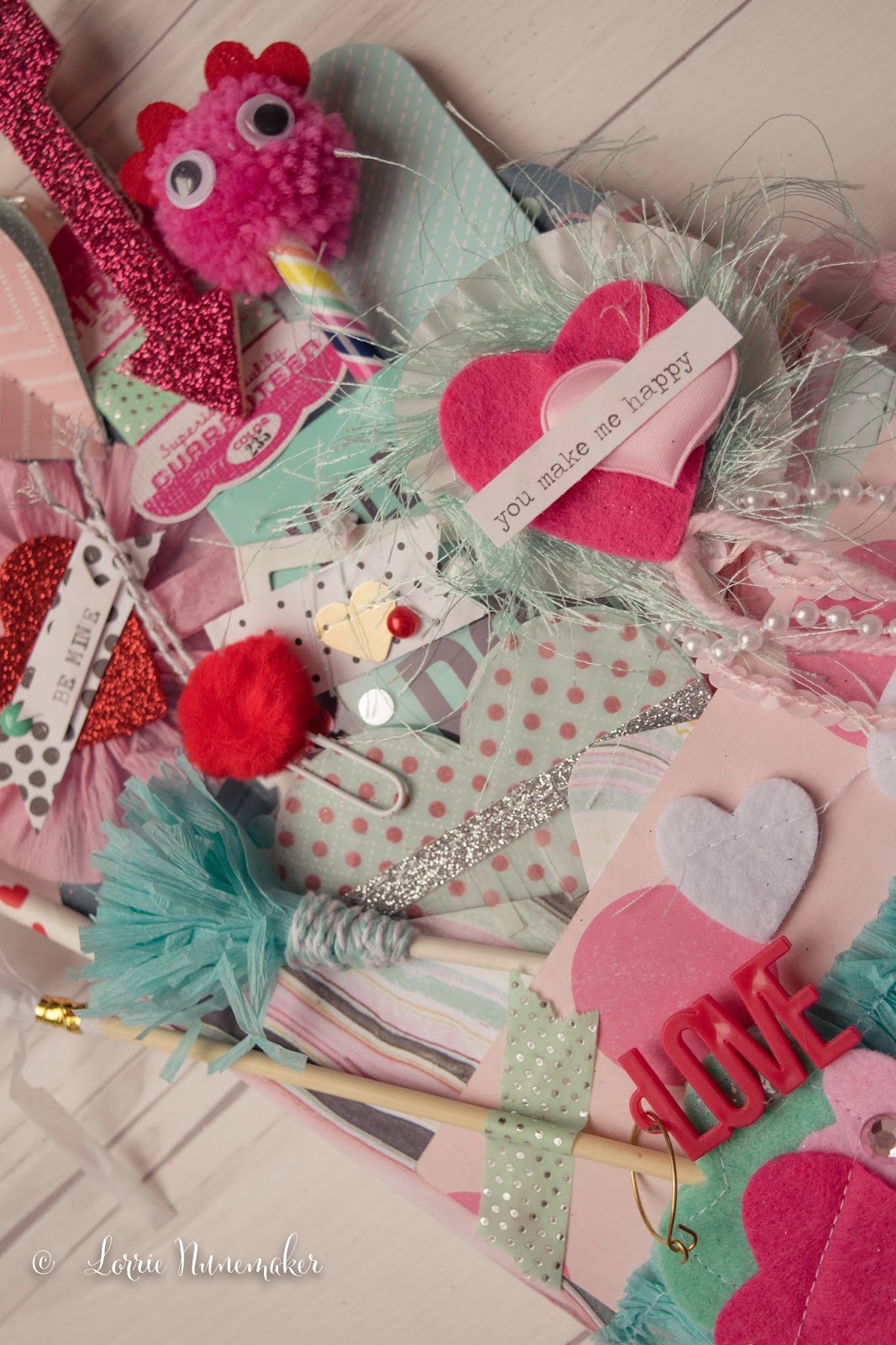 Lorrie's Story: Valentine Mini Loaded Envelope