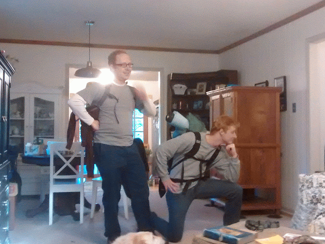 The Cottage on Green Mountain: Manly Camping GIFs