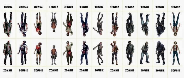 Miniaturasjj: Postapocaliptic / Zombies / Horror Paper Miniatures