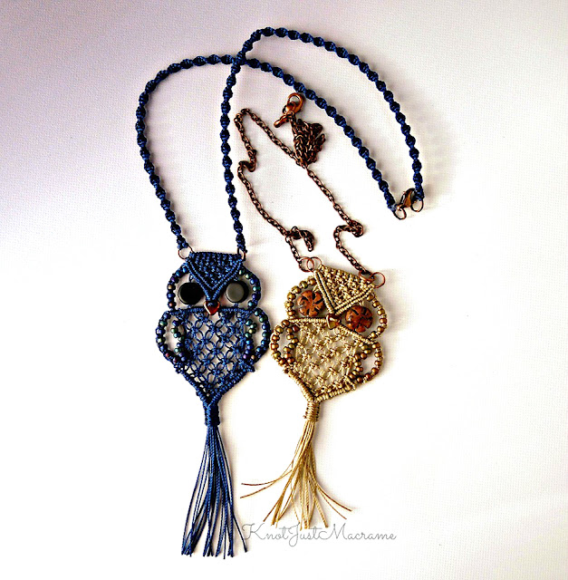 Knot Just Macrame by Sherri Stokey: Macrame Owls for All