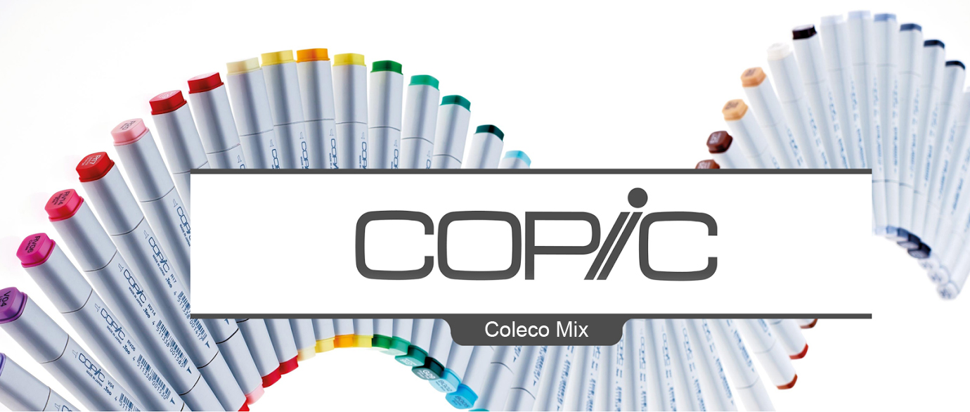 Coleco Mix: Análise das Fantásticas Canetas Marcadores da Copic.