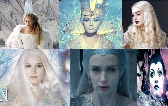 My make-up journey: Snow/Ice Characters in TV and Film
