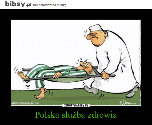 Enjoy the little things: Polska służba zdrowia