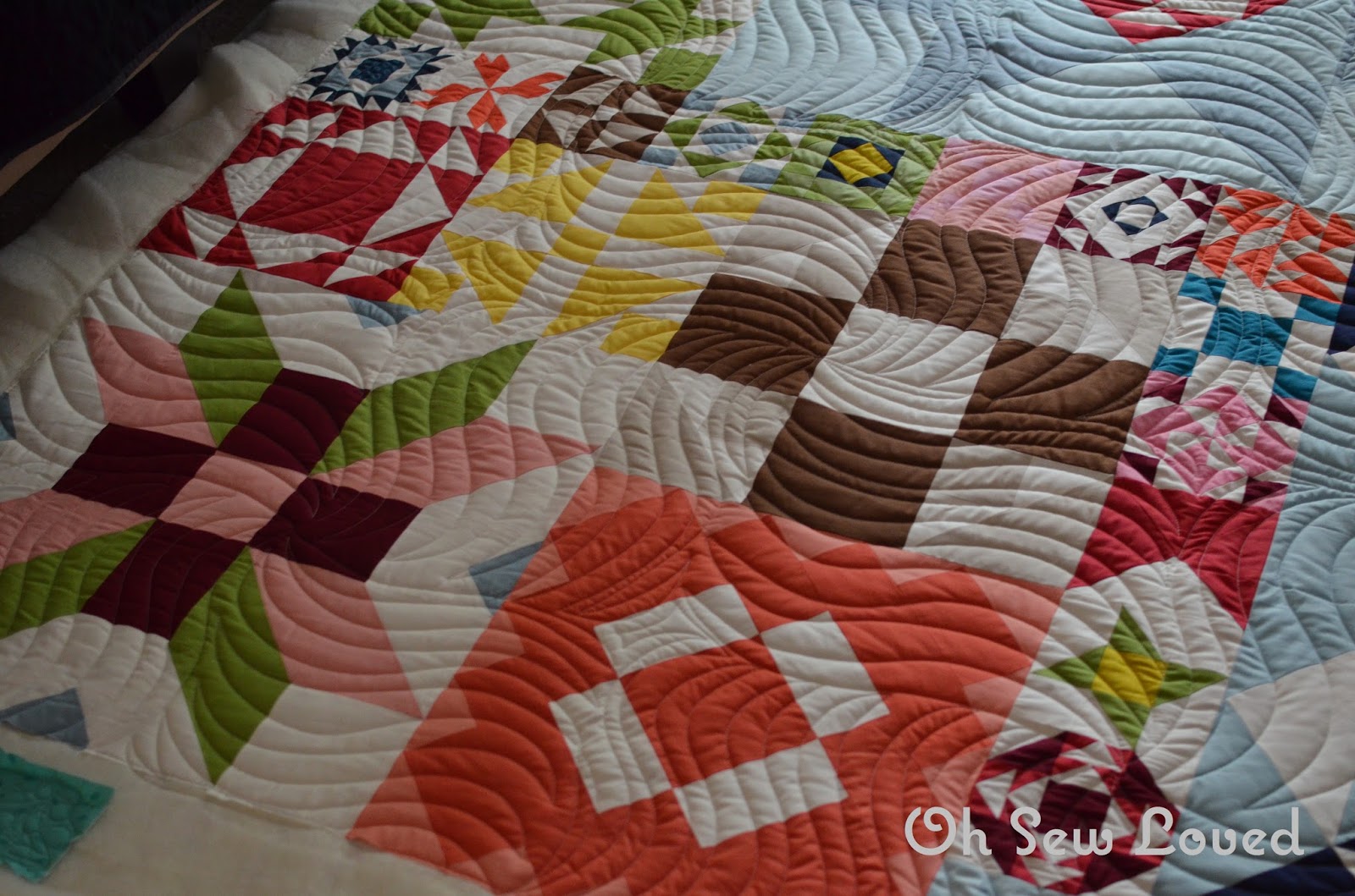 Oh Sew Loved: Betty's Moda Modern Blocks Quilt