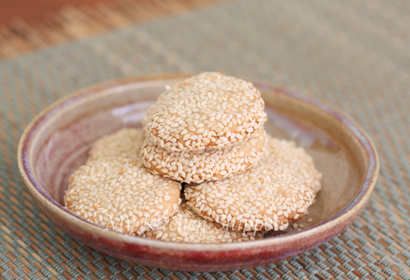 My Kitchen Snippets: Sesame Cookies