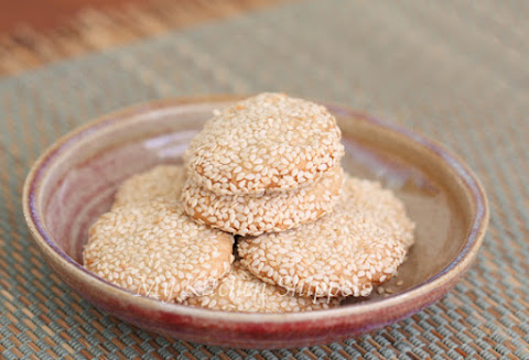 My Kitchen Snippets: Sesame Cookies