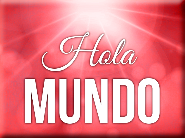 Hola, mundo!! - laCeCROCHET