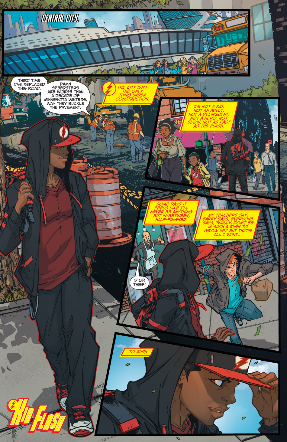 Weird Science DC Comics: FIRST LOOK: Teen Titans: Rebirth #1