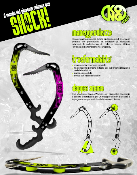 Climbing Passion 100% MADE IN ITALY.: PICOZZA KONG SHOCK NEWS 2013.