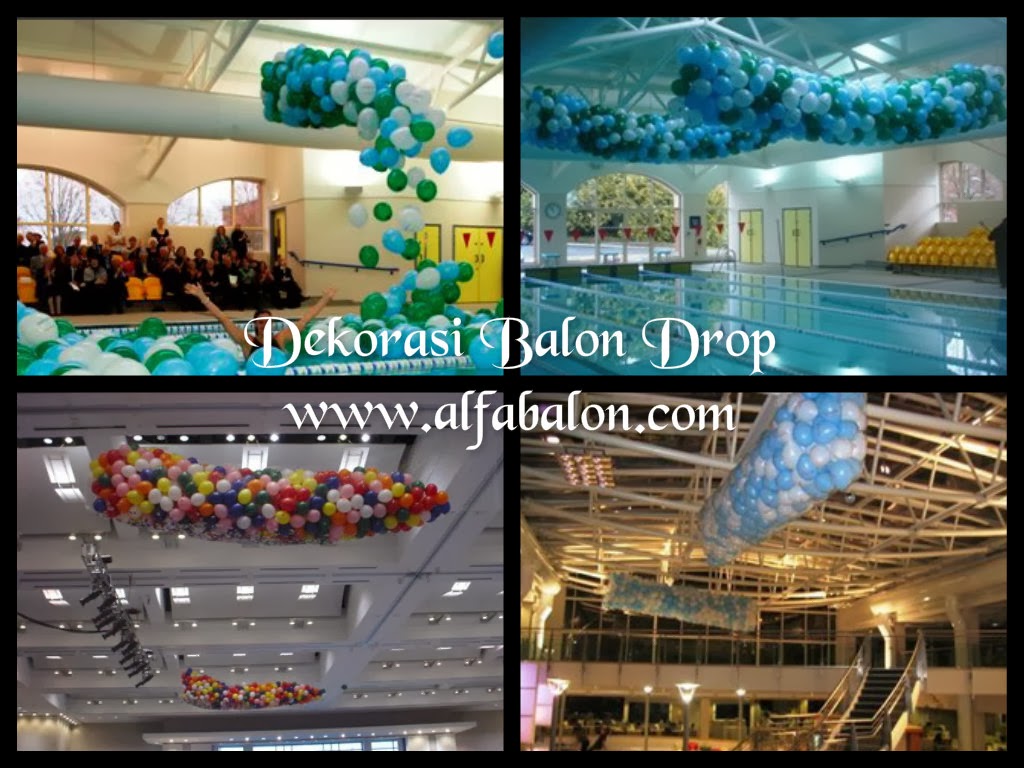 BALON NETT DROP / BALON JARING | Alfa balon