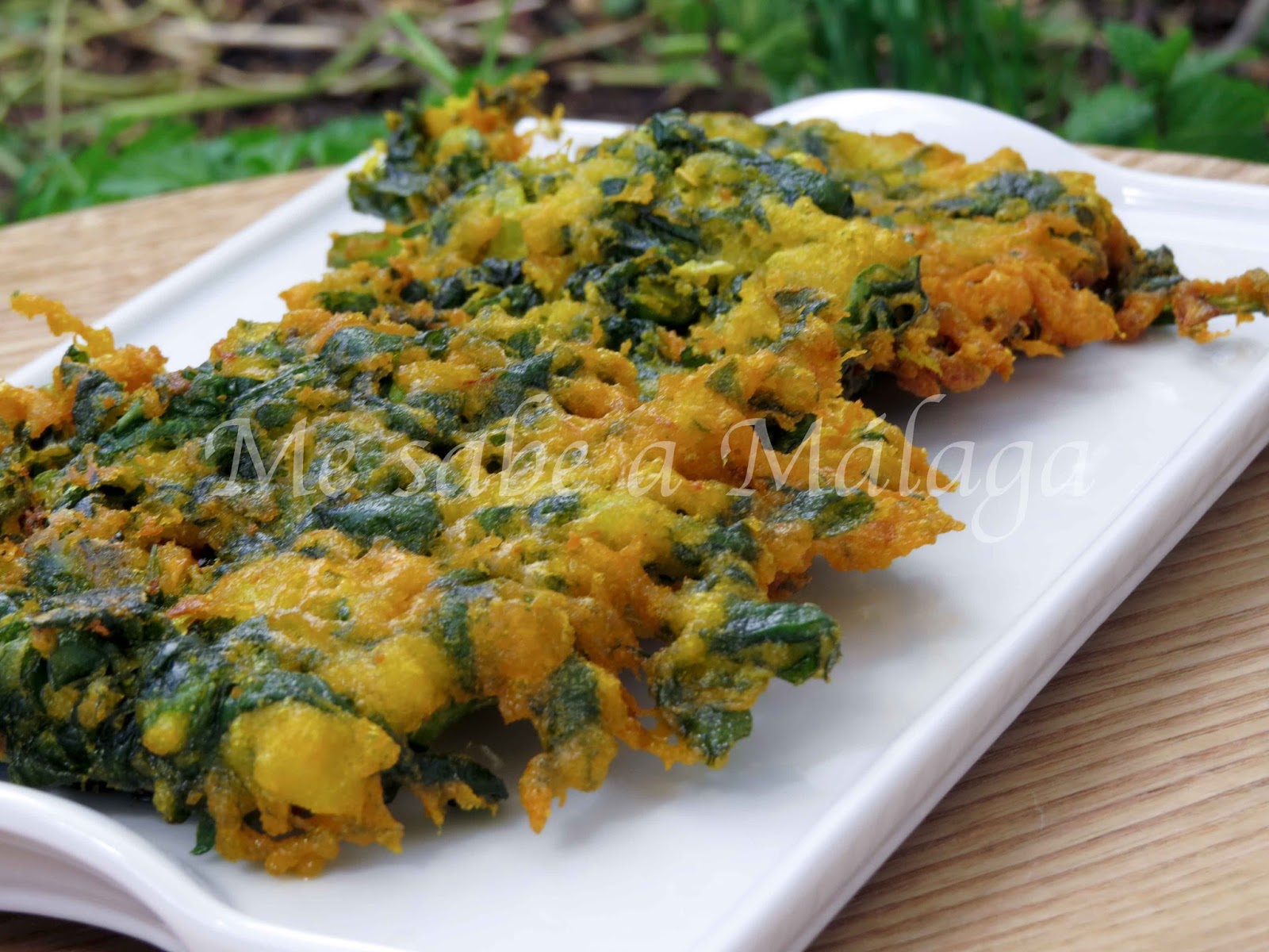 Me sabe a Málaga: Tortillitas de acelgas