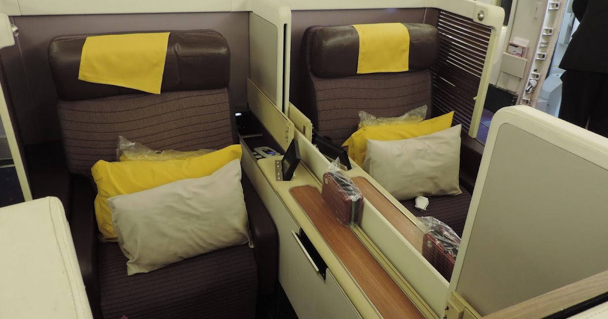 Flying with the Princess of Thailand in THAI First Class, Tokyo-Bangkok