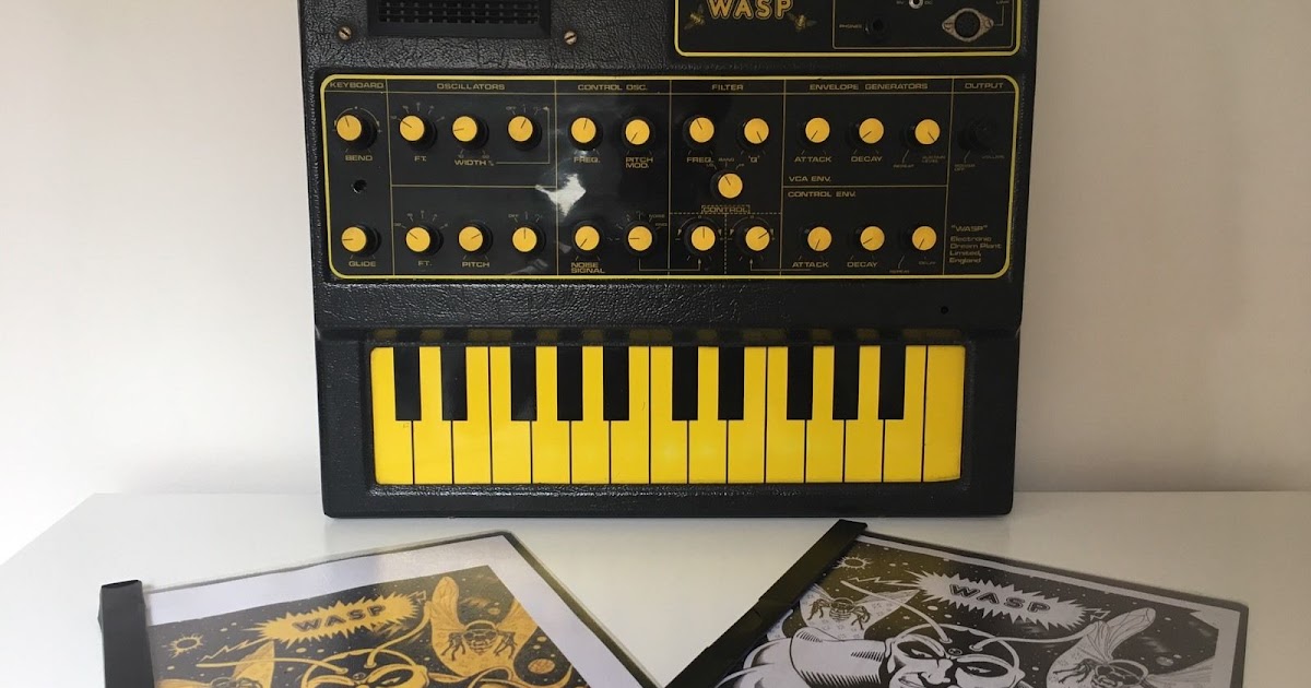 MATRIXSYNTH: 1978 VINTAGE UK SYNTH! EDP WASP SN 00150