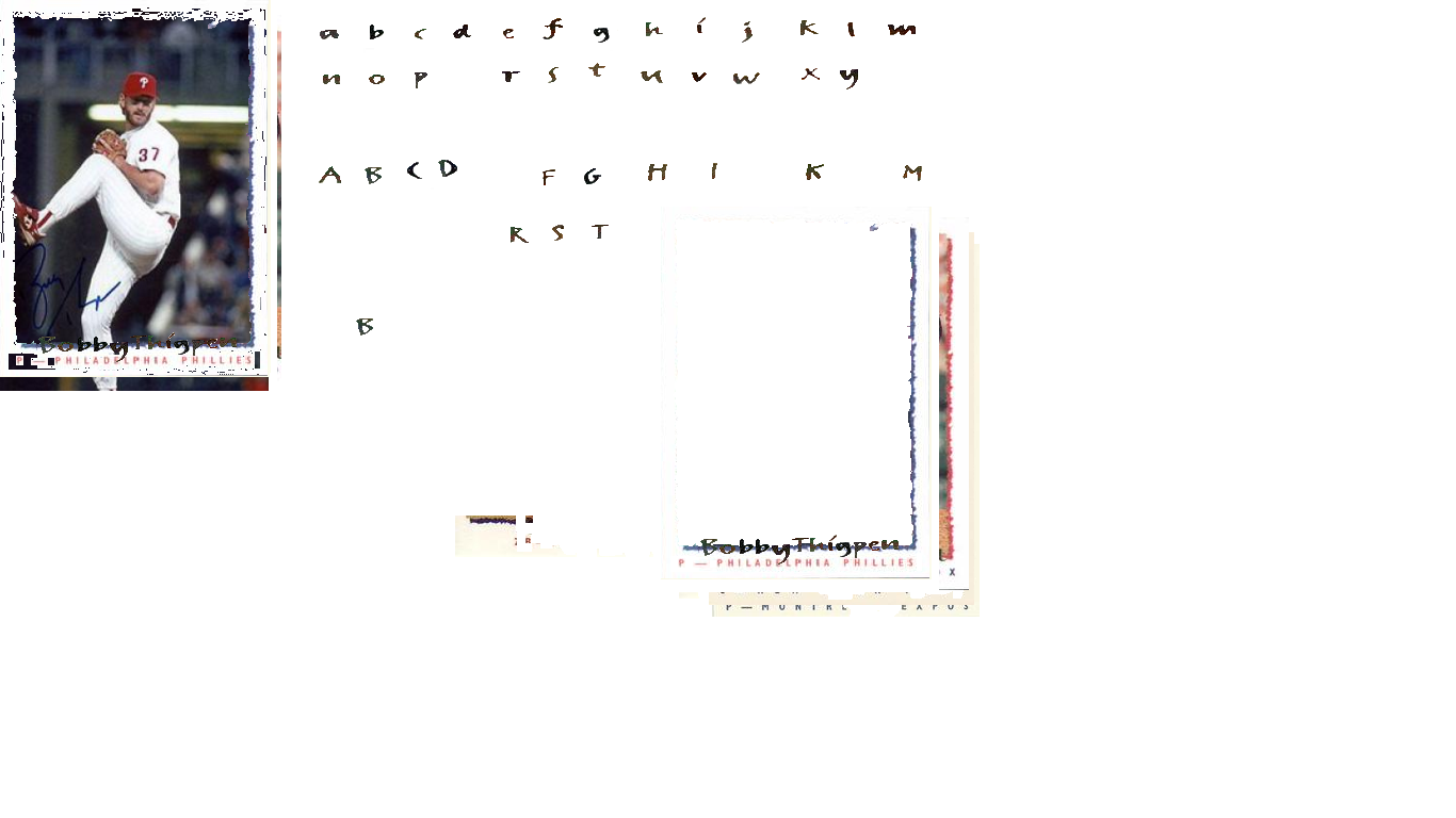 Topps Cards that Never Were: Some templates for you