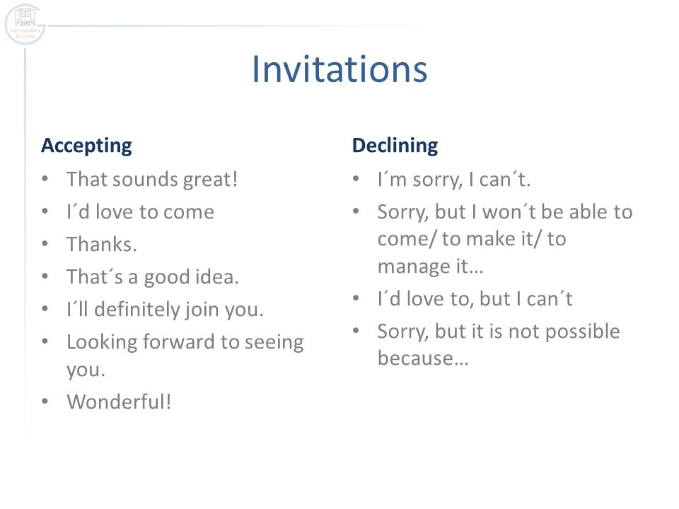 Starter English Course Part 2: Topic 12.- Inviting someone to the cinema