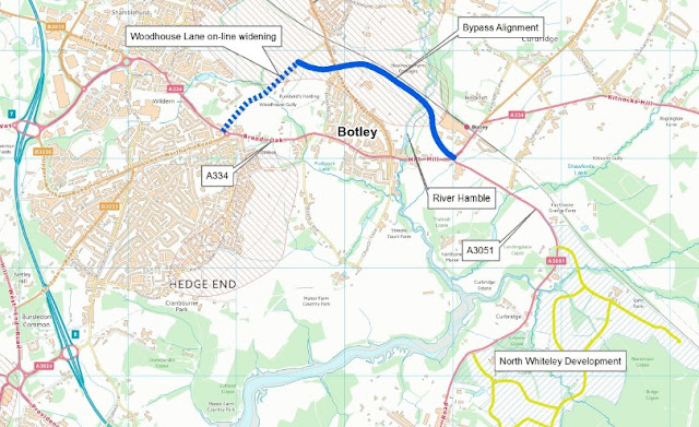 Hedge End Blogger: £24 million Botley bypass consultation