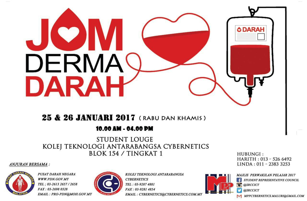 bloggernetics: Jom Derma Darah