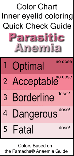 Mariah Hill Alpacas Livestock Exports: eye colour chart for anemia, or ...
