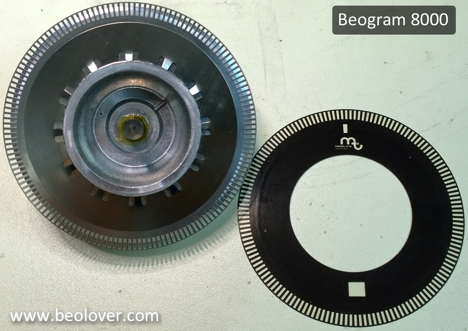 beolover: Beogram 8000: Replacing the Platter Tach Disc and Cleaning ...