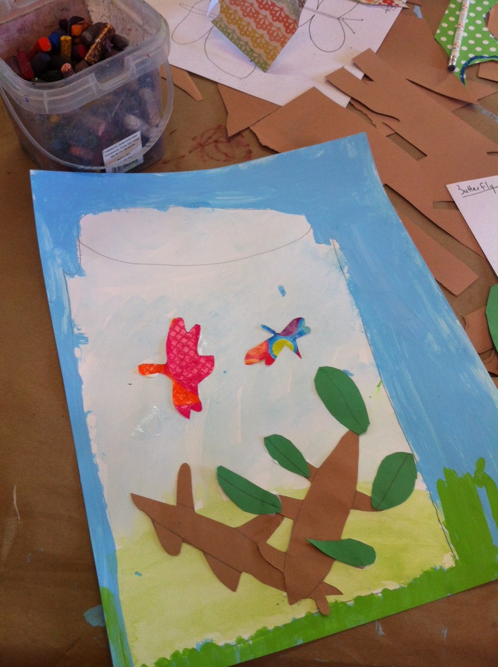 Scribble Art Studio Blog: Fun New Projects!: A Home For Bugs!