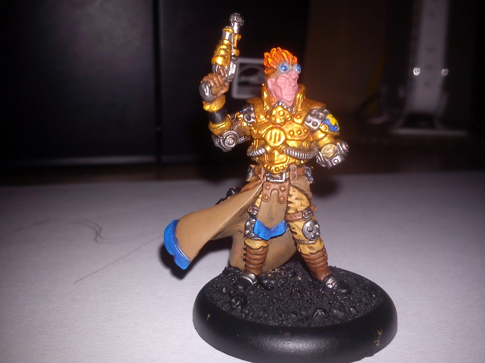 Painting Cygnar Commander Coleman Stryker. ~ The Reado Version