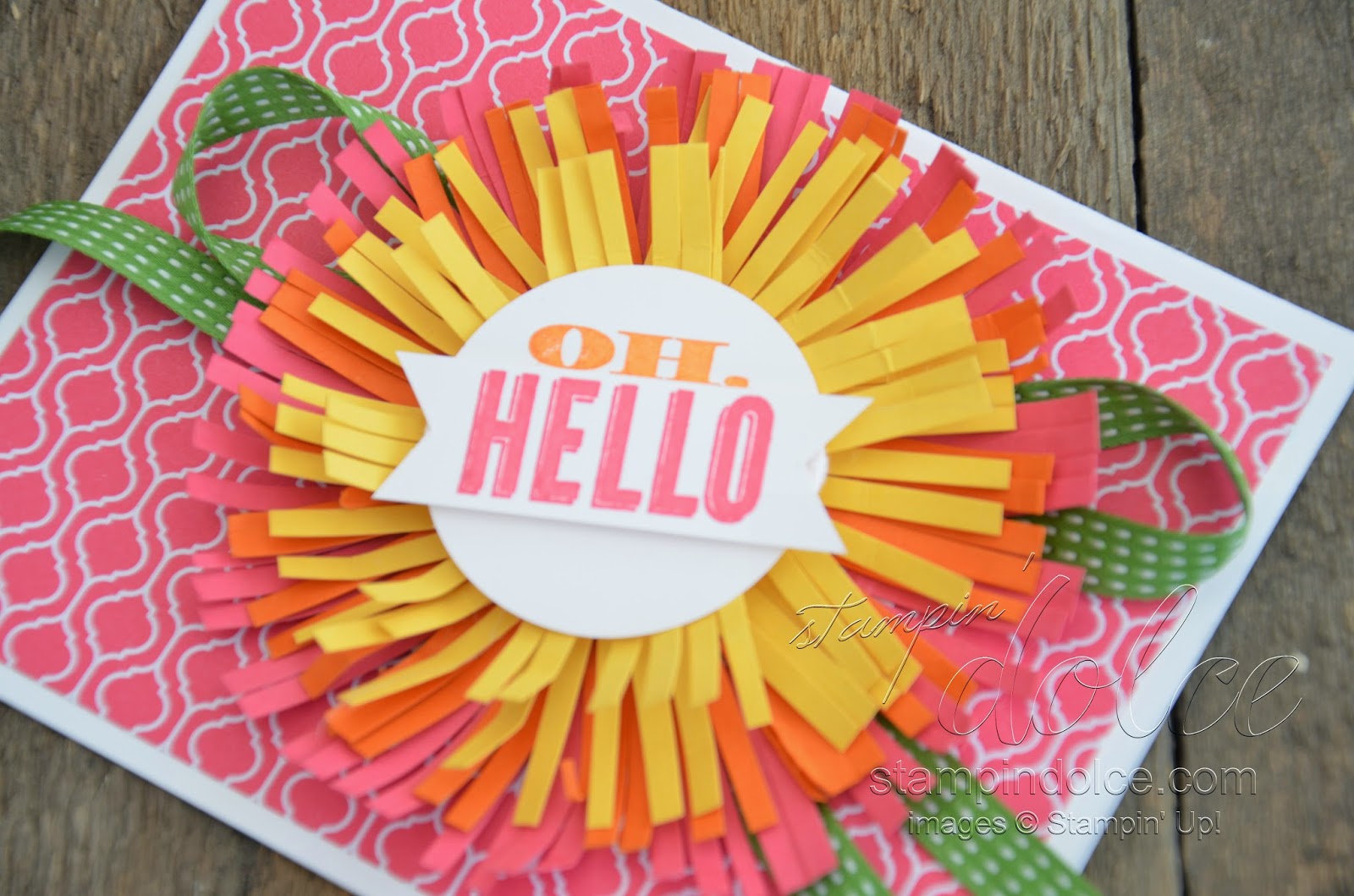 Stampin' Dolce: fringe scissor fun