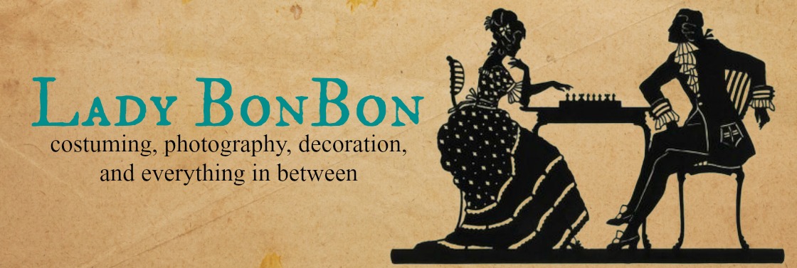 Lady BonBon: 1873 Evening dress