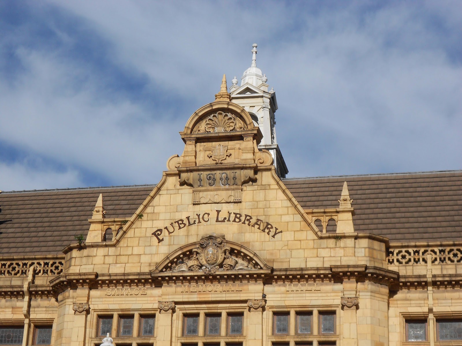 PE : Library & Queen Victoria Statue