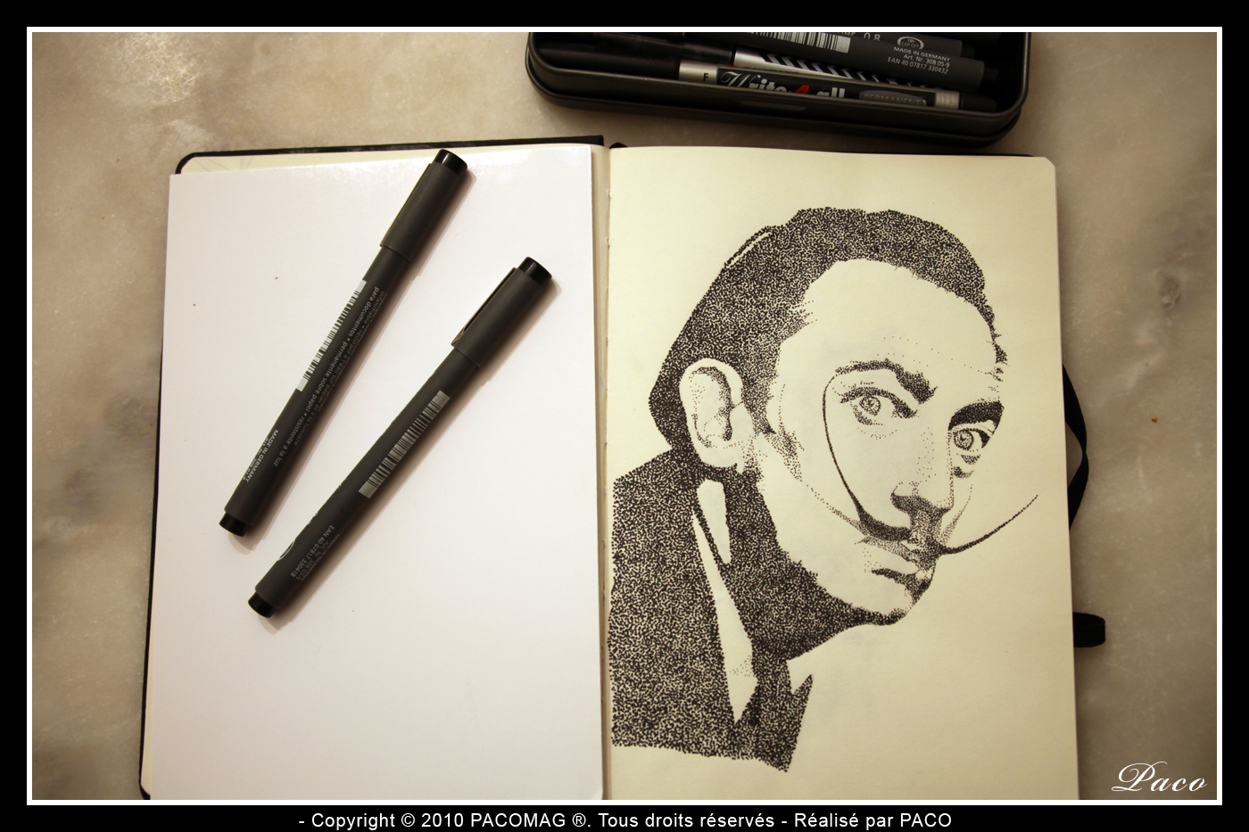 PACO ARTISTE PEINTRE ILLUSTRATEUR GRAPHISTE: Dessins Salvador Dali en ...