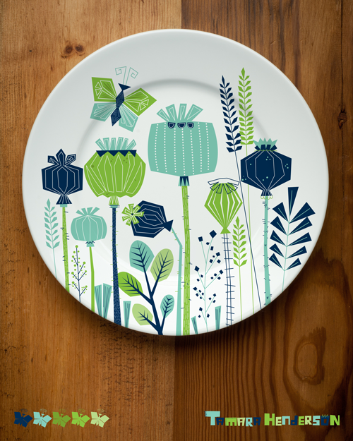 Tamara Henderson: Home Decor: Plate Design Assignment