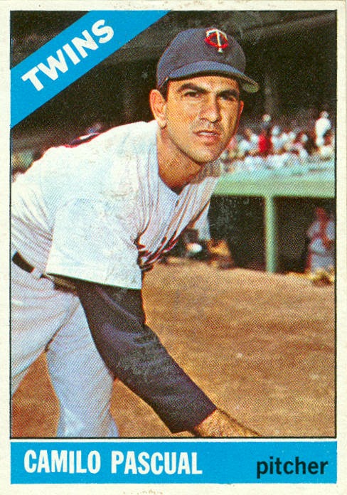 1966 Topps Baseball: Camilo Pascual (#305)