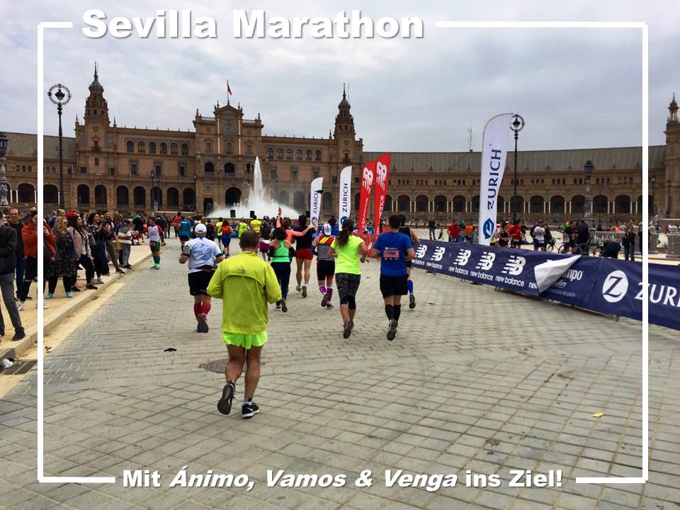 Der Laufgedanke: Zurich Sevilla Marathon | Mit Ánimo, Vamos & Venga dem ...