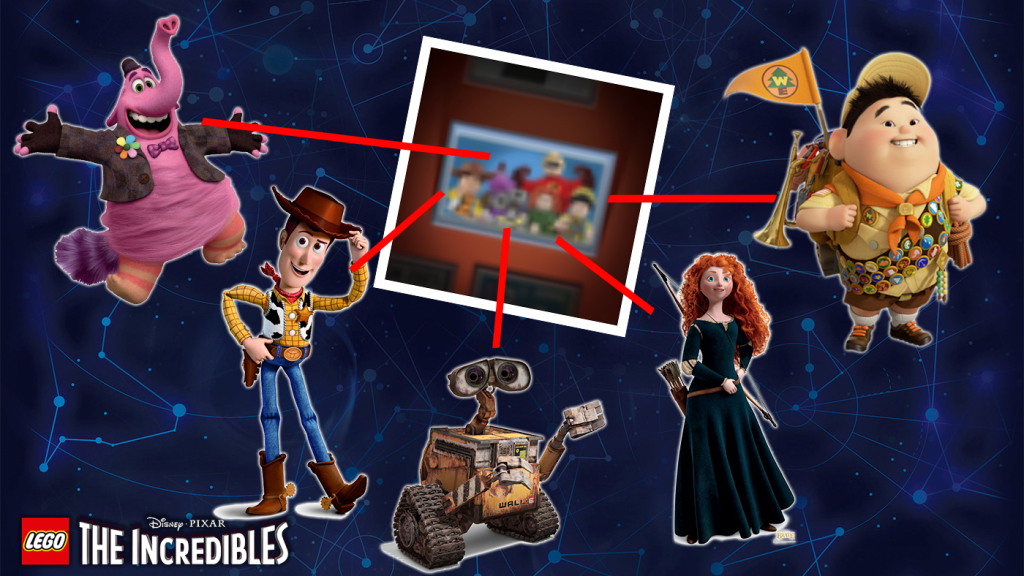 Brick Games Fans: Logros de LEGO The Incredibles + Personajes de Pixar