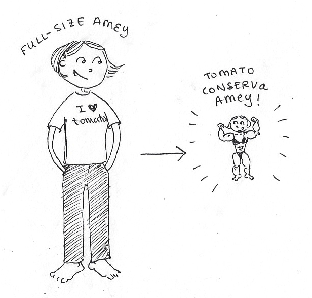 Vegan Eats and Treats!: MoFo: Homemade Italian Tomato Paste, "Conserva"