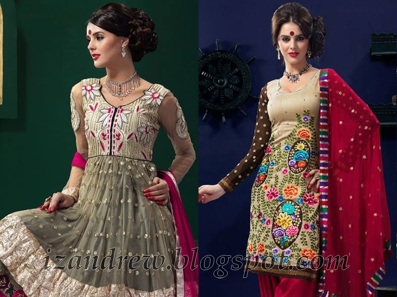 Thread Work Salwar Kameez Collection | Wedding / Party Wear Embroidered ...