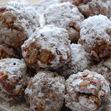 Date Ball Cookies - Food Delicious Ideas