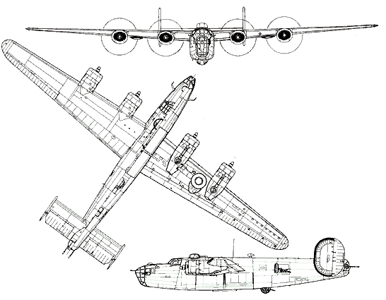 vehículos de la II guerra mundial: Consolidted B-24 Liberator ...