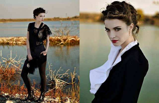 Visages model group: Mariya Miteva for MODA magazine