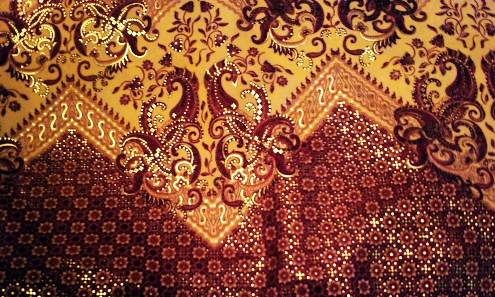 52+ Koleksi Spesial Motif Batik Emas