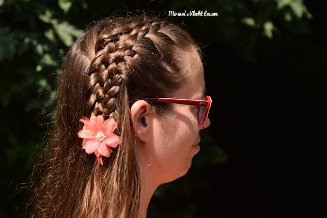 Miriam's Vlecht Lessen: 6 plukken in-/opvlecht (6 strand French/Dutch ...