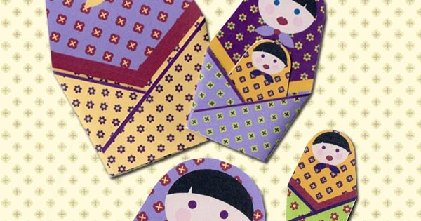 The Papercraft Post: Nested Doll Pockets