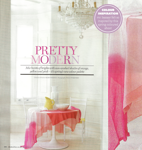 Bright.Bazaar: Spring's New Colour Palette