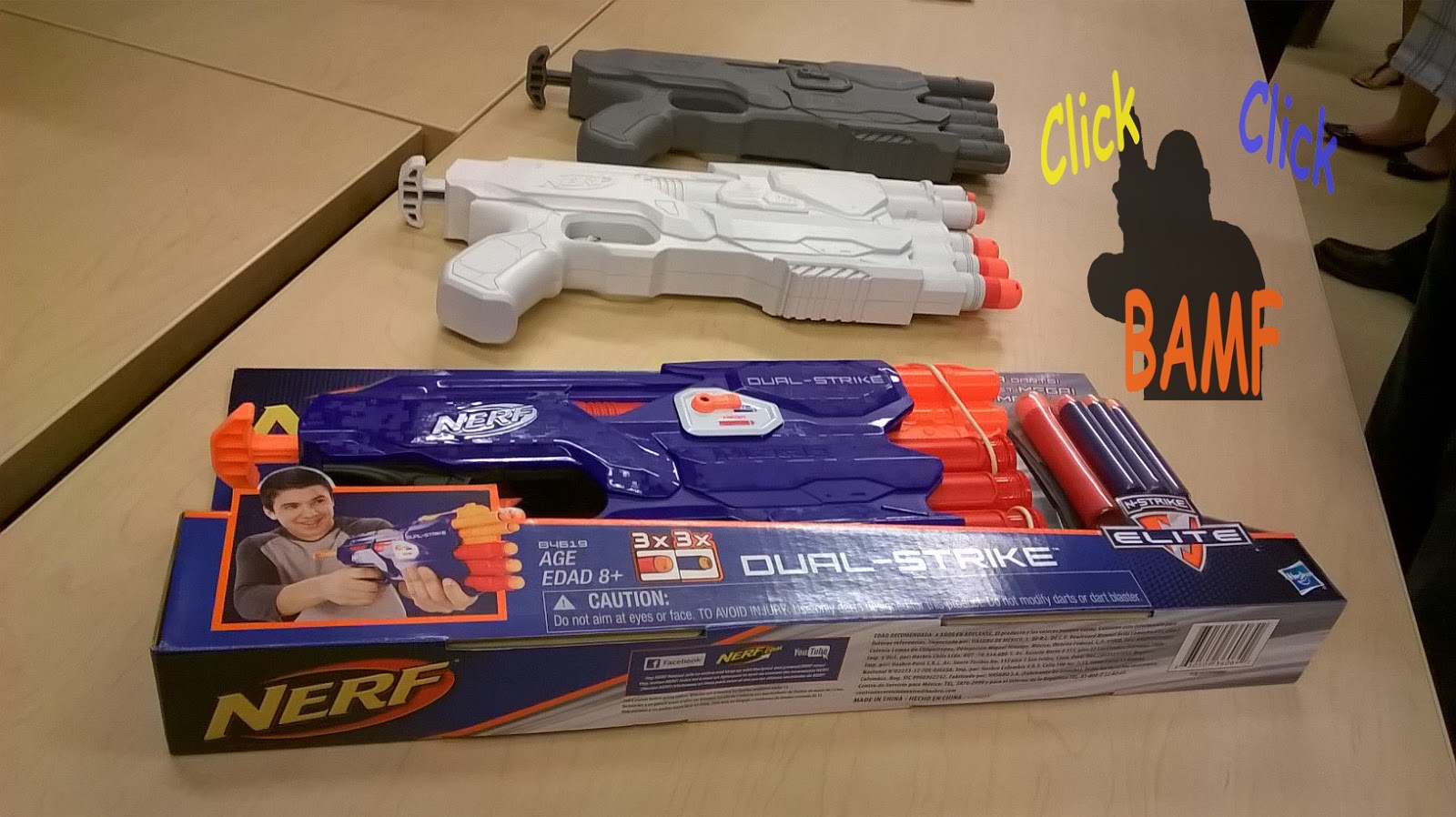 Click Click BAMF: Nerf N-Strike Elite Dual-Strike Revealed!