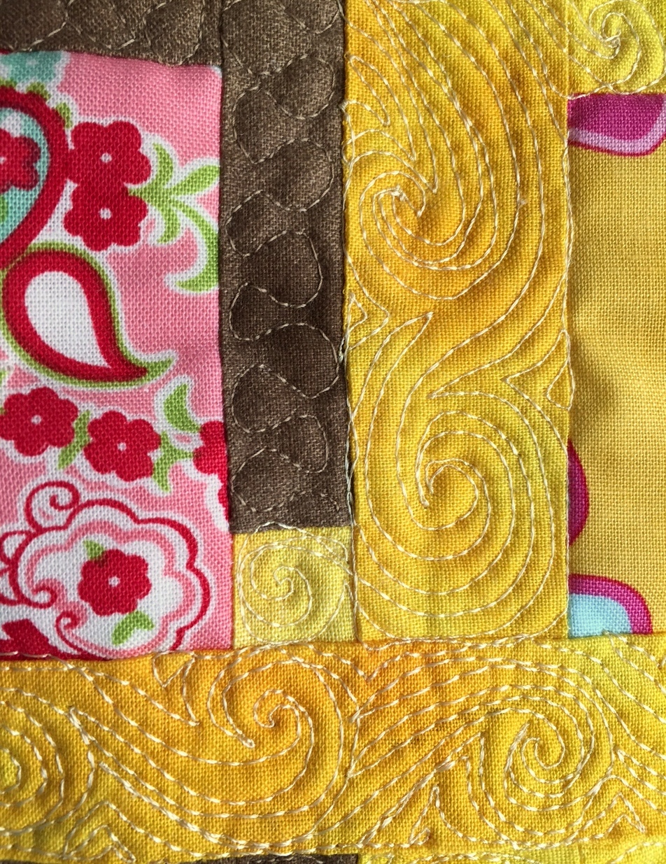 Color, Creating and Quilting!: Shadow Block Mini Reveal (My First Mini ...