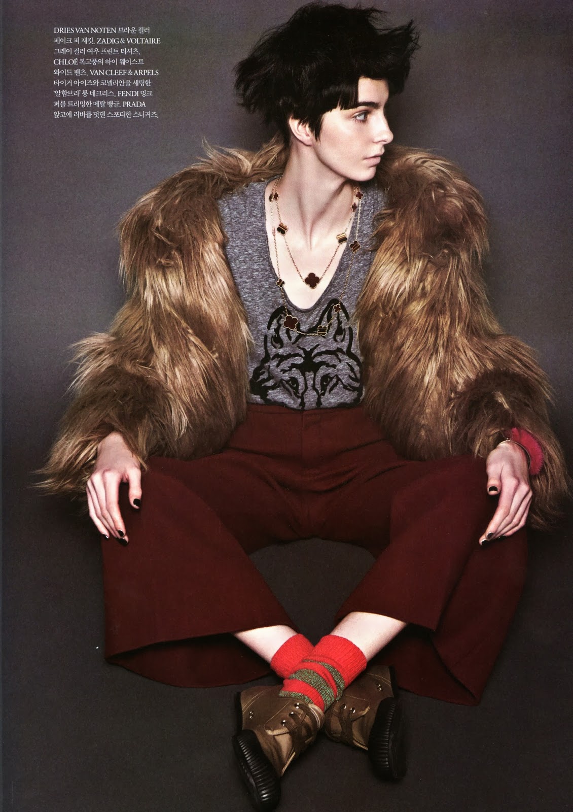 MAJOR MODEL WOMEN: Kara Gall for Galleria Magazine Korea December 2013