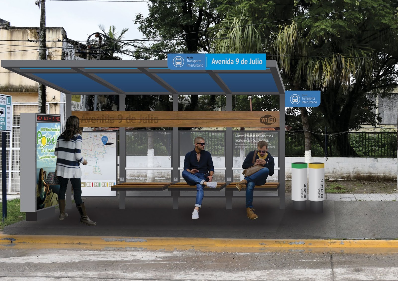 Ramiro Fernández Patri propone hacer 150 paradas inteligentes de ...