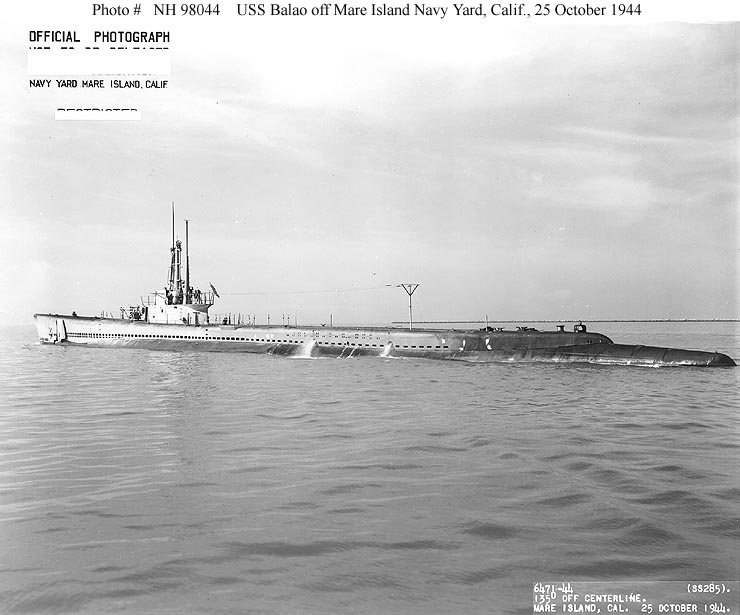 Naval Warfare: USS Balao (SS-285, AGSS-285)
