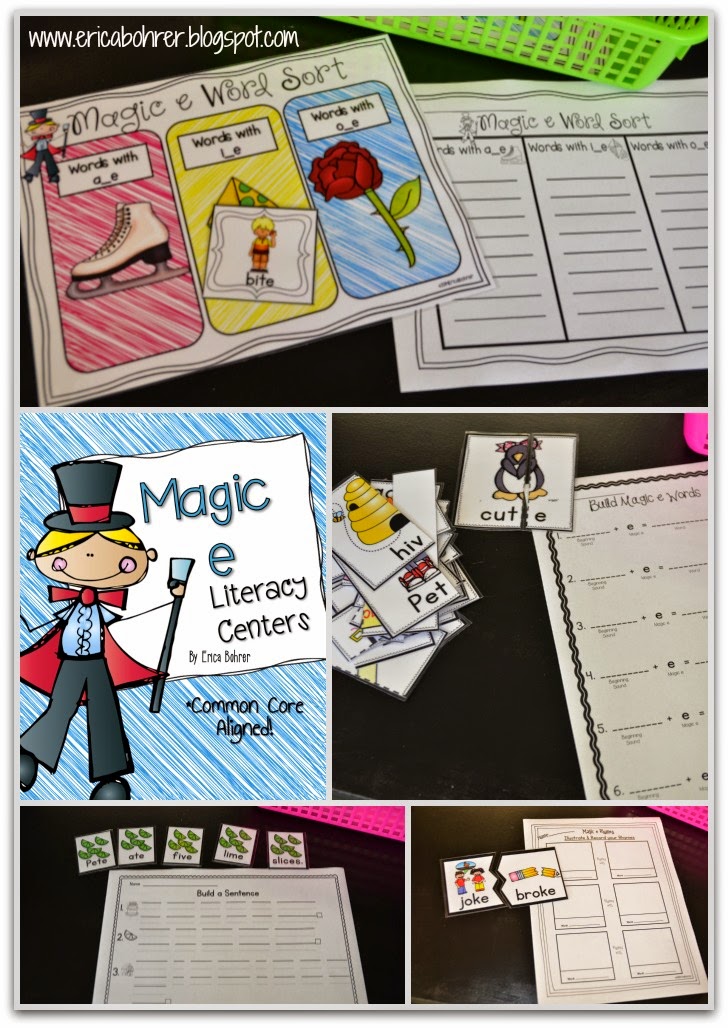 Magic e and Plans for the Week